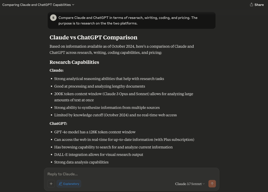 Claude vs. ChatGPT: What I Found After 30 Days of Use